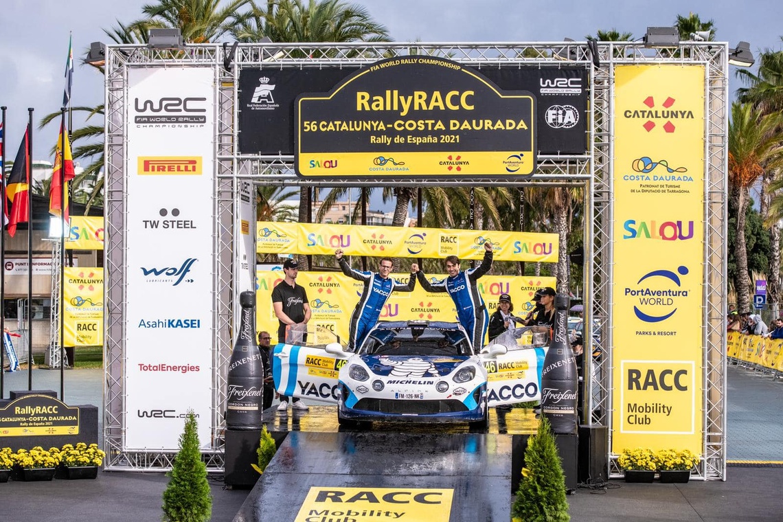Michelin claims 2021 rally title with Alpine