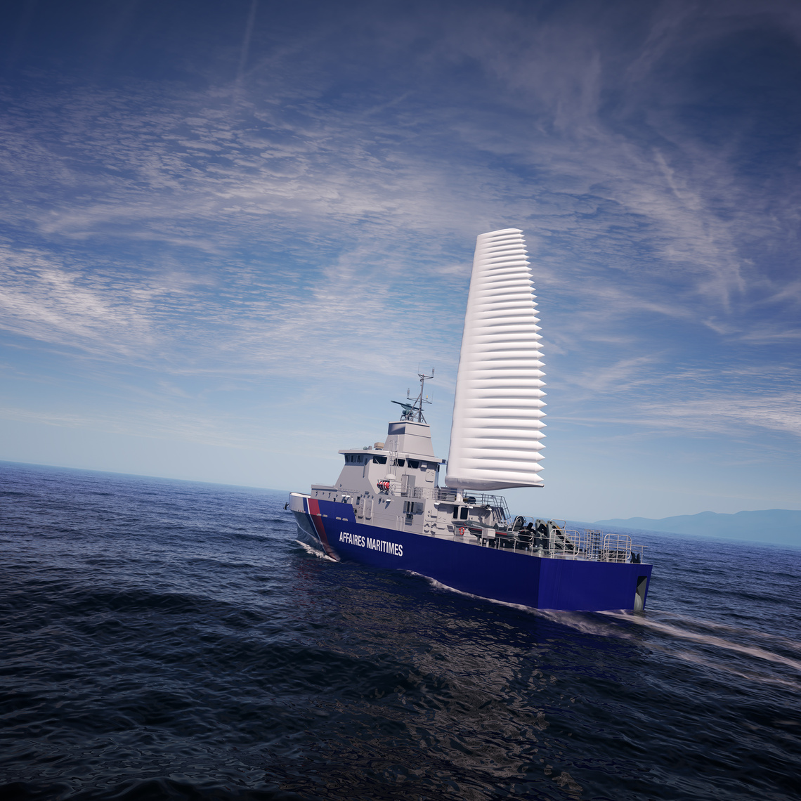 Decarbonisation of maritime transport: first contract for WISAMO wingsail