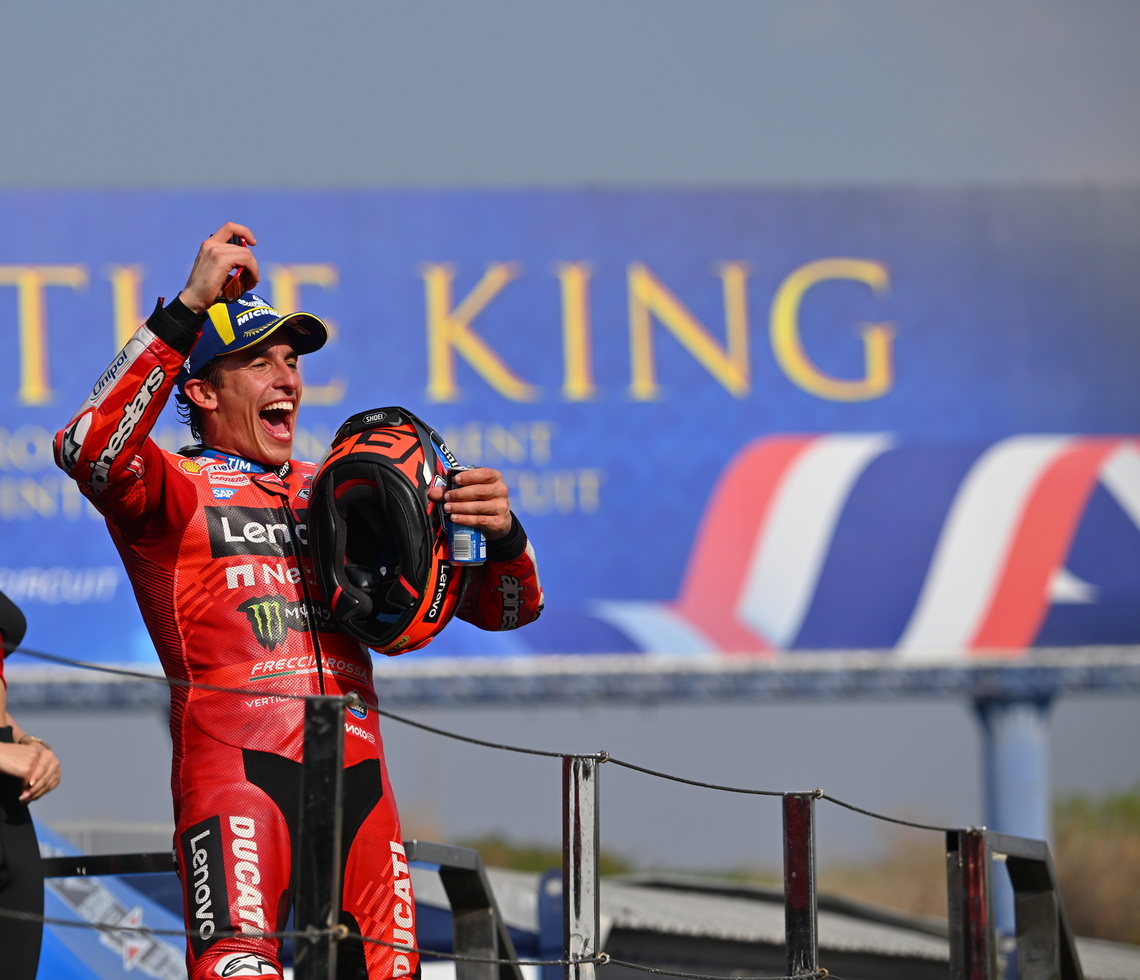 Motogp Marc Marquez Hits The Ground Running In Thailand